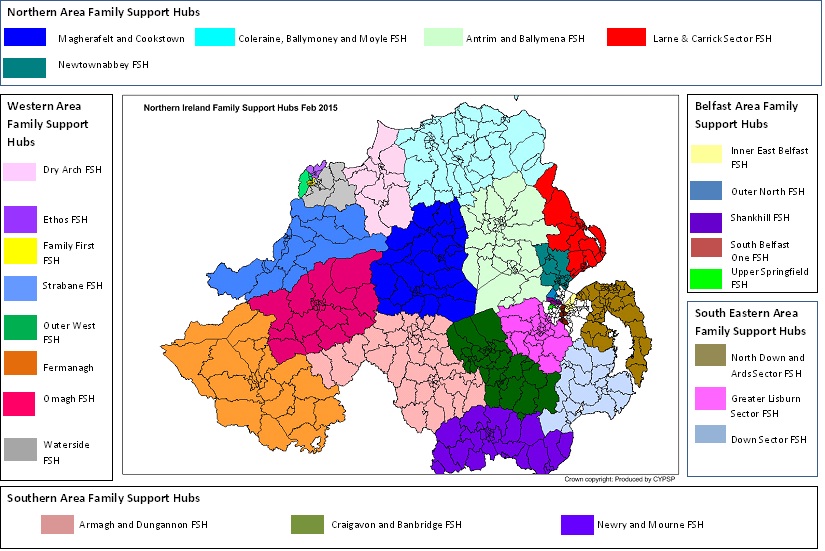 Hub regional with labels – Children and Young People’s Strategic ...