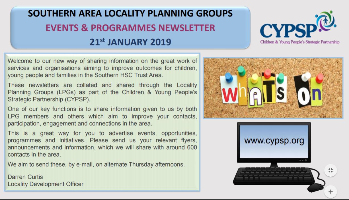 LPGnews1 – Children and Young People’s Strategic Partnership (CYPSP)