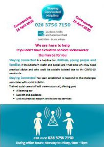 Stay Connected Flyer SHSCT – Children and Young People’s Strategic ...